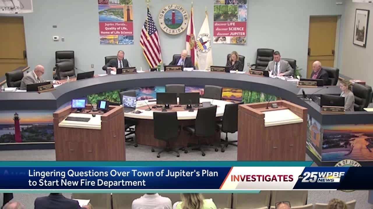 EXCLUSIVE: Emails reveal Jupiter town staff planning fire department ...
