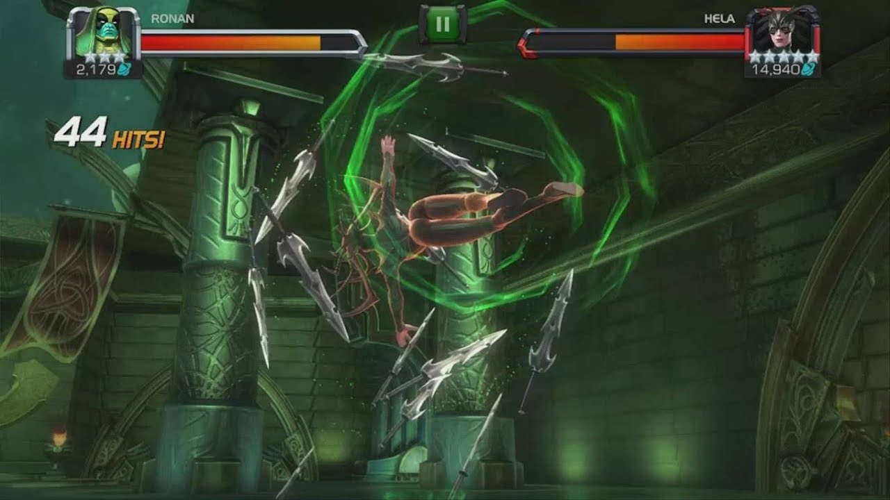 Hela (Thor: Ragnarok) All Abilities & Special Attacks - Marvel Contest ...