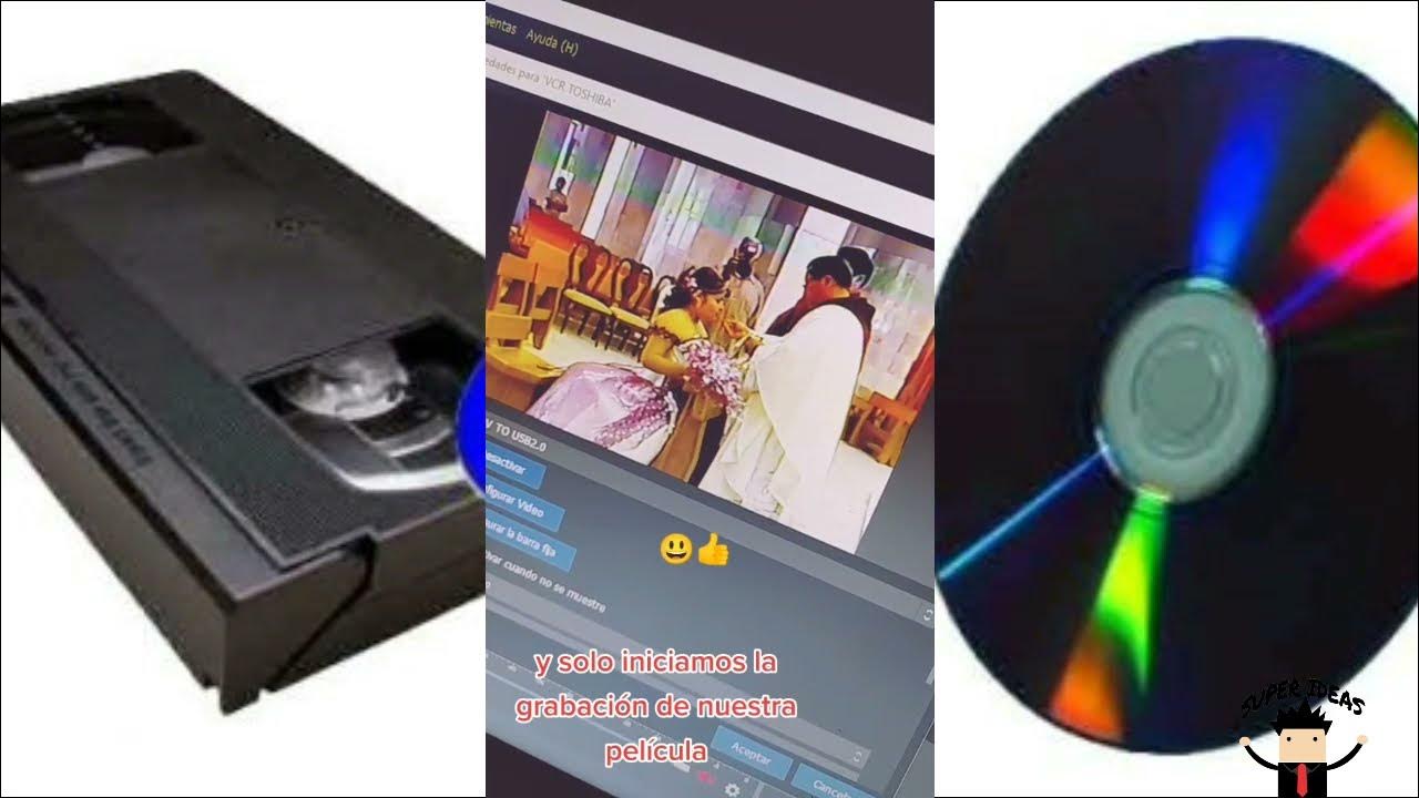 COMO CONVERTIR TUS CINTAS VHS A FORMATO DIGITAL 📼📼📼 - YouTube