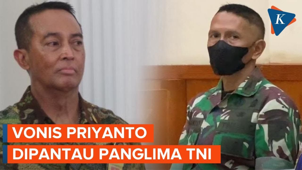 Kolonel Priyanto Akan Jalani Sidang Vonis Hari Ini - YouTube