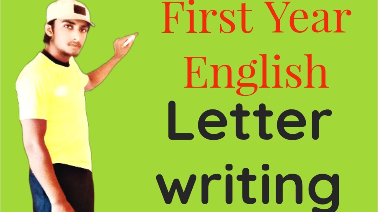 1st year English//First Year English//Writing letter//How to write a ...