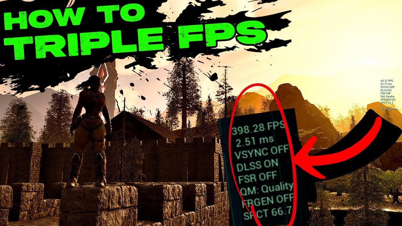 How To Triple Your FPS in Ark Survival Ascended!!!! - YouTube