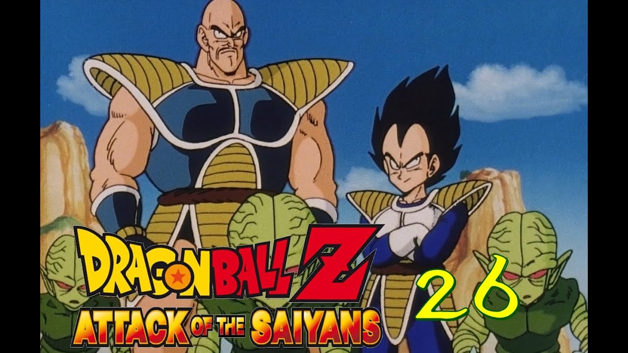DBZ AOTS Ep 26 La llegada de los saiyans! - YouTube