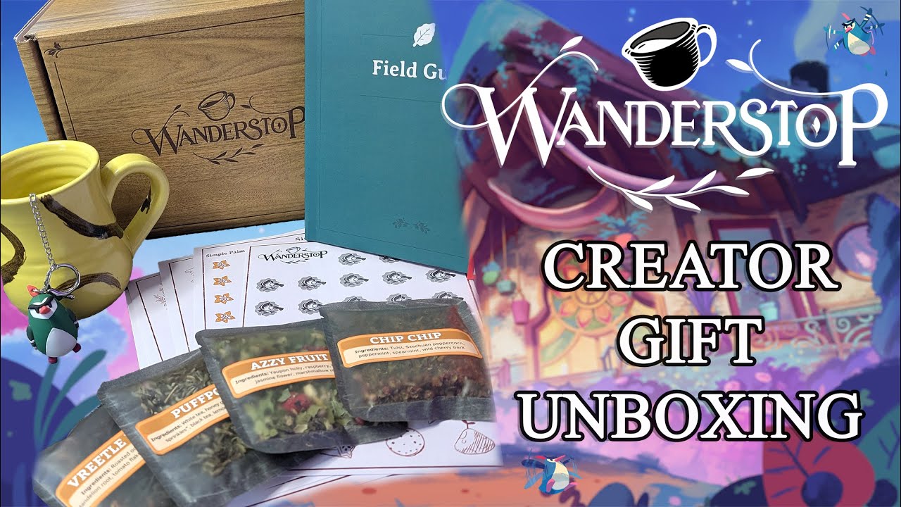 WANDERSTOP CREATOR GIFT UNBOXING - YouTube