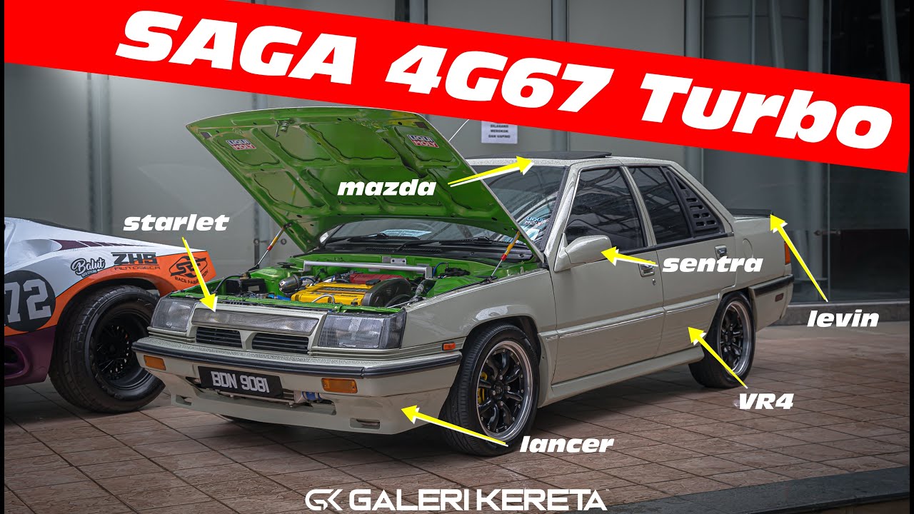 "PALING Custom" Proton Saga TURBO 4G67 - YouTube