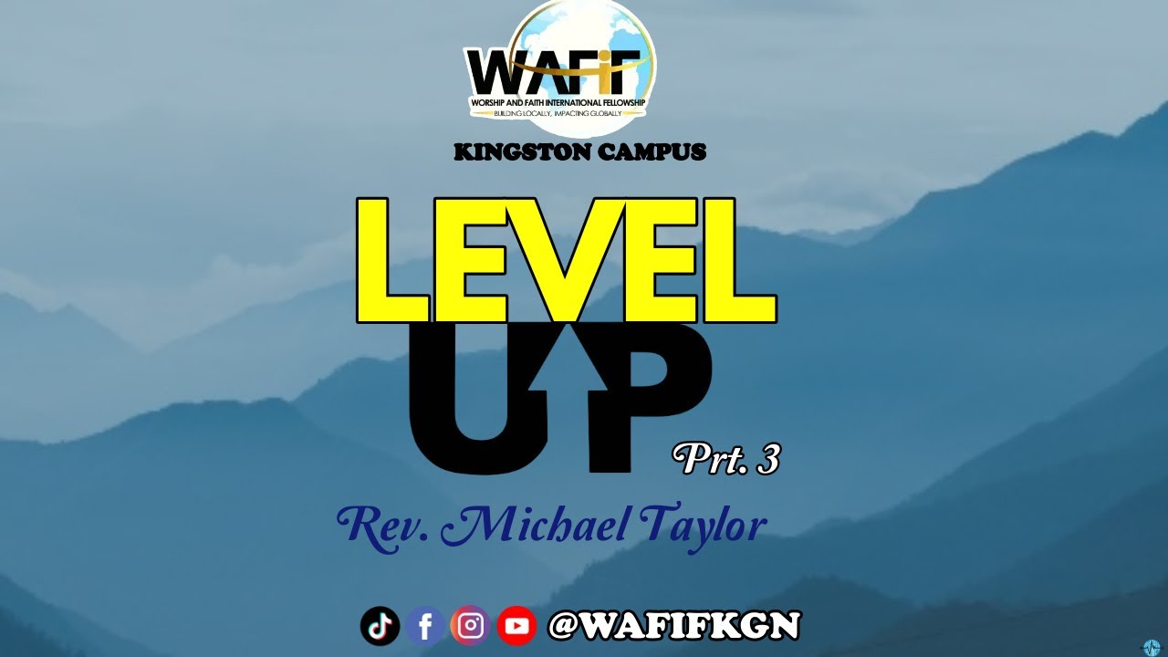 Welcome to Our Sunday Service : Sunday, August 18, 2024 - Level Up Part ...