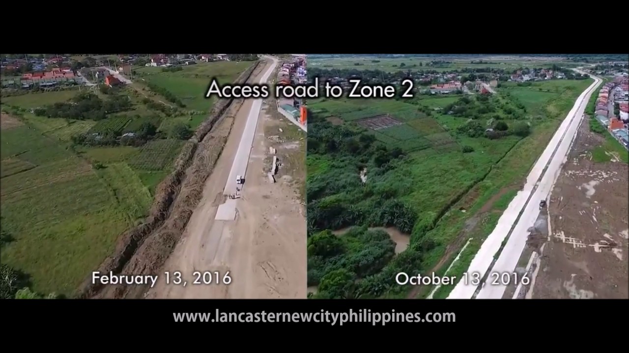 Lancaster New City Philippines ZONE II Construction Video of Manchester ...