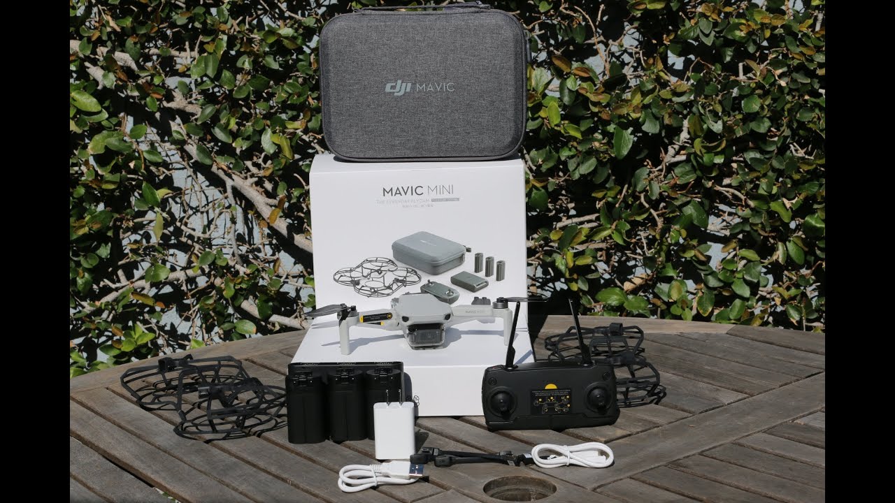 Mavic Mini Full Unboxing Video *Full Review* - YouTube