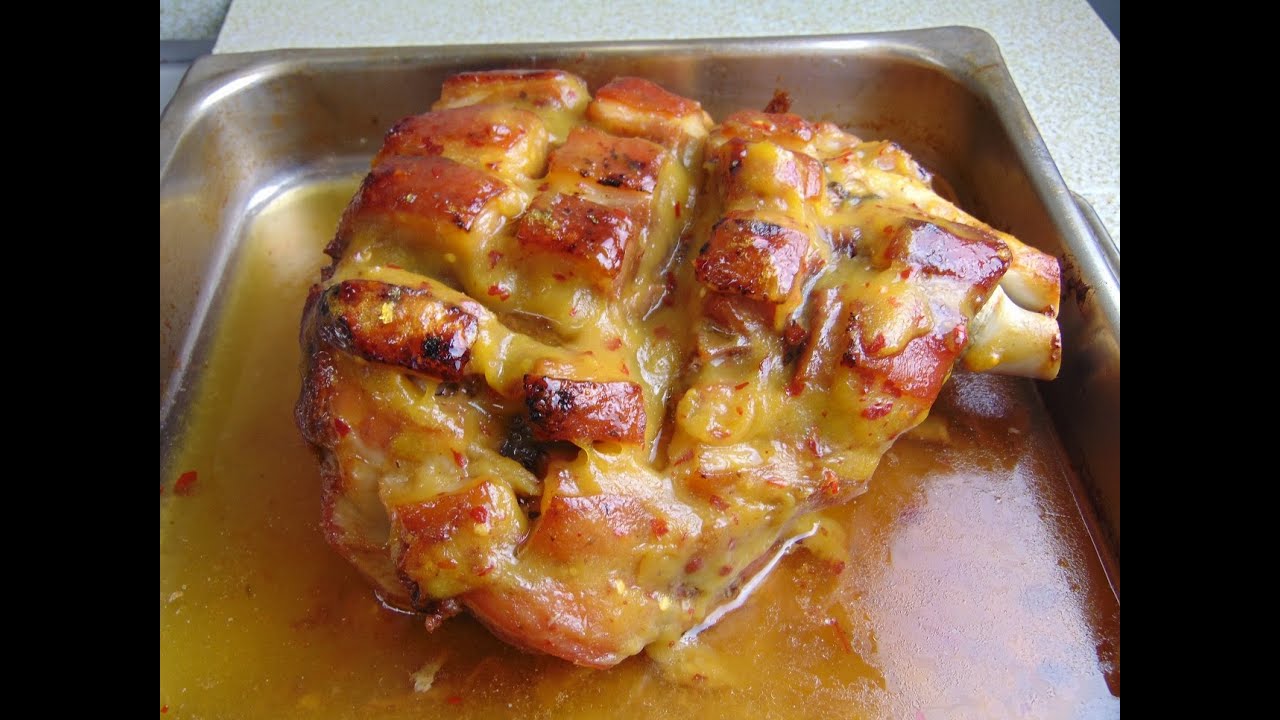 Pierna de Puerco Con Salsa Mango Habanero Rica y Facil!! - YouTube