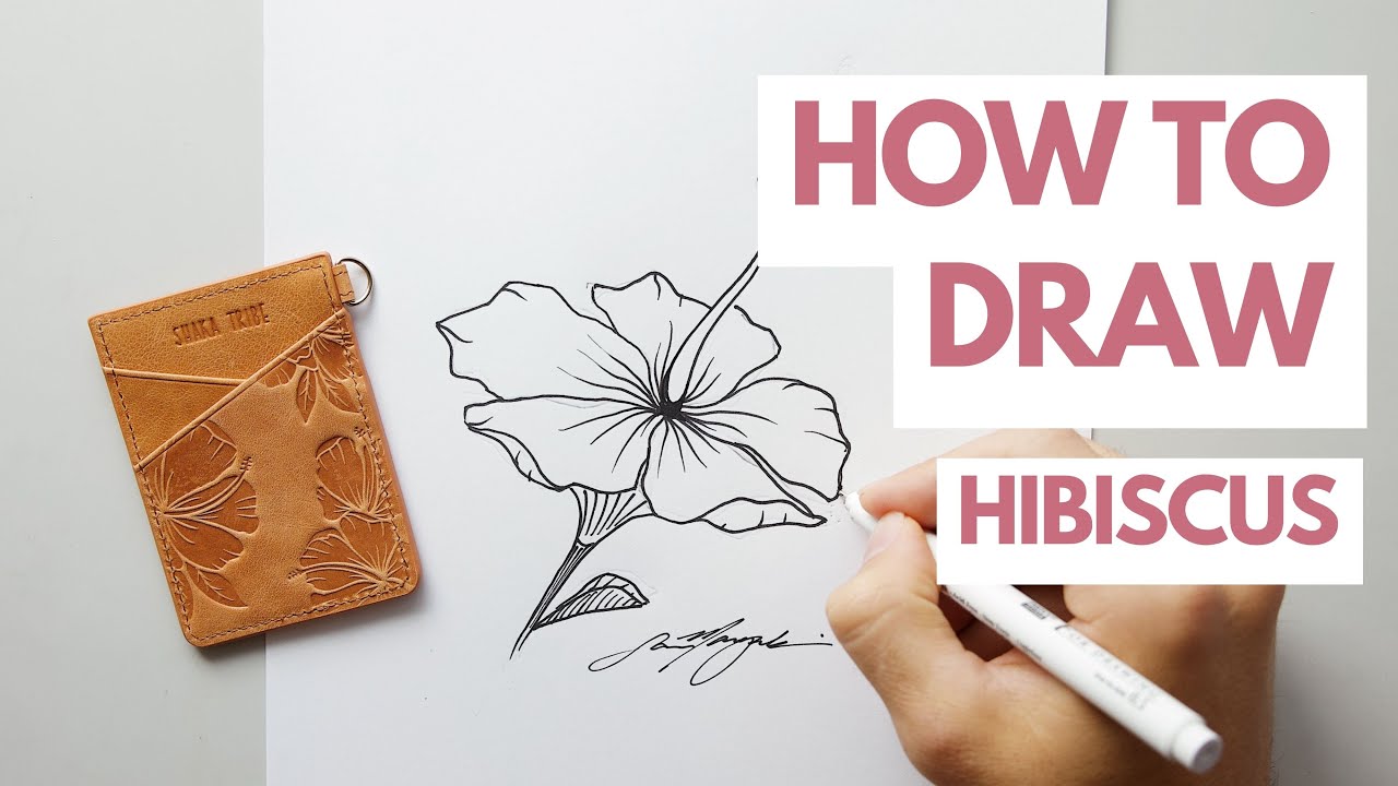 How to Draw a Hibiscus | Simple Polynesian Art Tutorial | Shaka Tribe ...