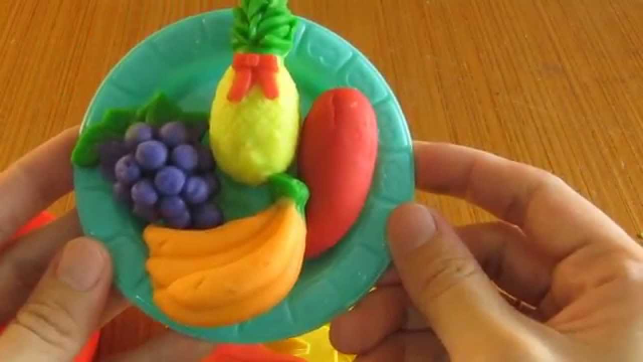 Play Doh Fruit Color clay series toy ชุดปั้นแป้งโดว์ผลไม้ - YouTube