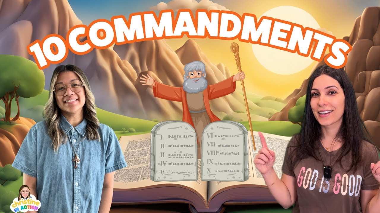 The 10 Commandments Explained | The Bible Story of Moses and the 10 Commandments - YouTube