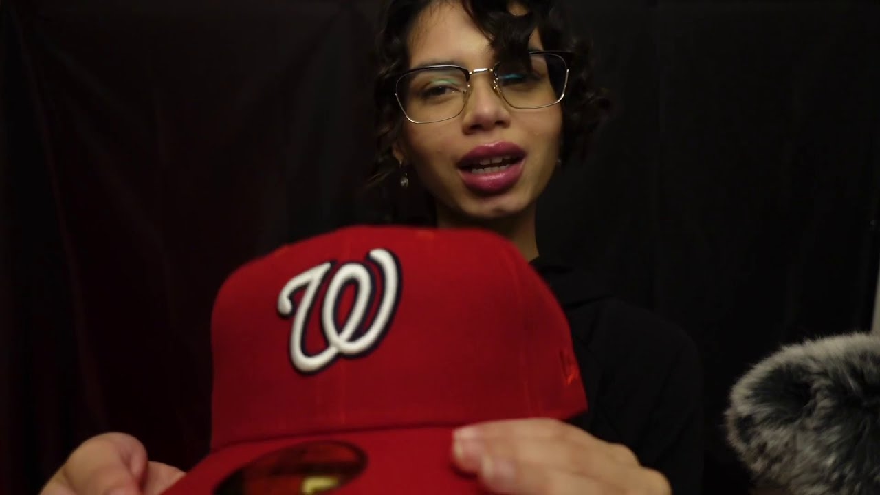 (ASMR) Hat collection, tapping & whispers 🧢 - YouTube