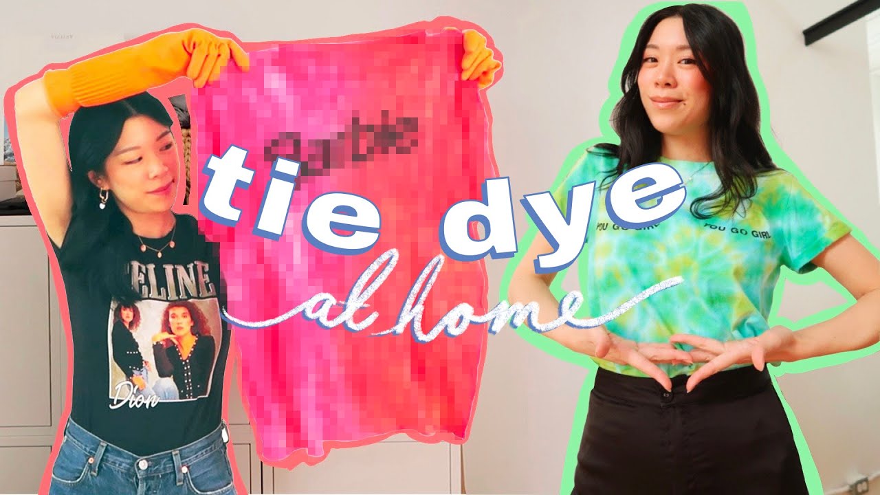 Can I tie dye at home? (100% indoors) | WITHWENDY - YouTube