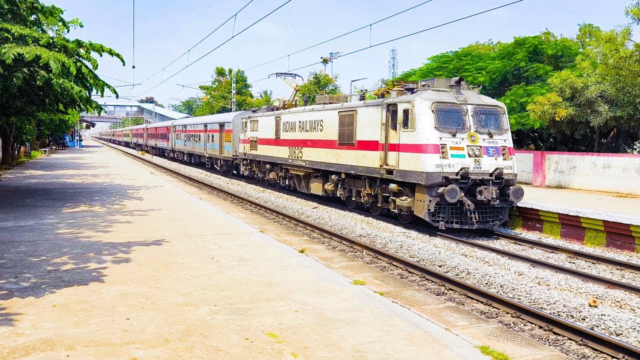 Howrah Superfast Express exhibits a notably brisk acceleration at Hoodi ...
