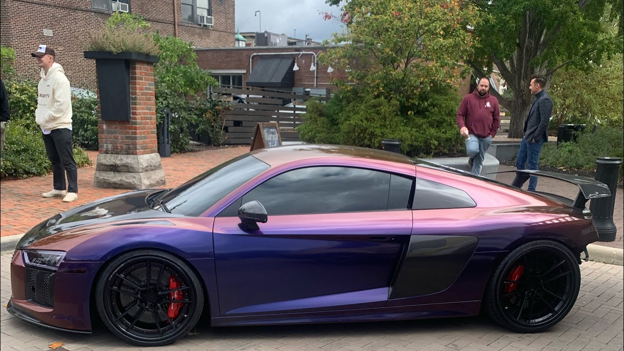 Cars And Coffee!!! @whistlindiesel AUDI R8?? 🔥🤯 - YouTube