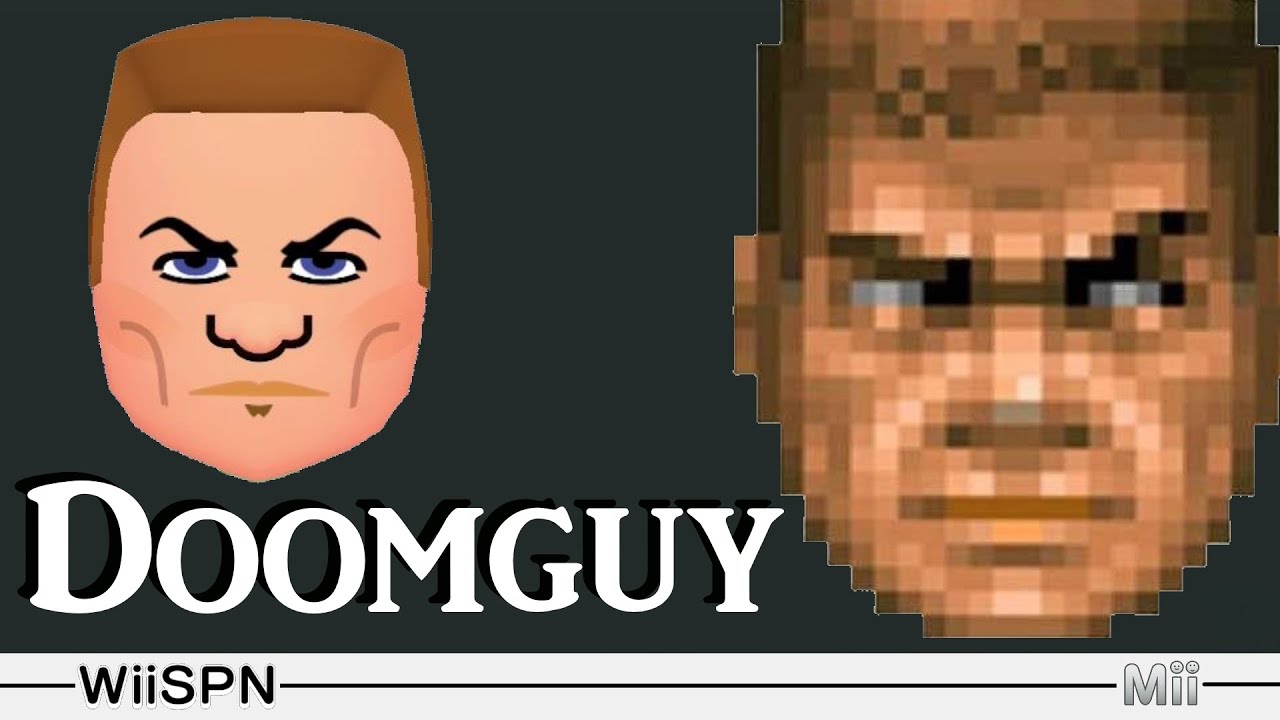 Mii Maker: How To Create Doomguy! - YouTube