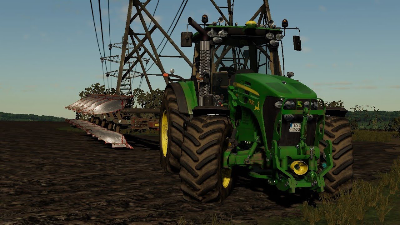 ПАХОТА НА JOHN DEERE 8930 КАРТА БАЛДЕЙКИНО Farming Simulator 2019 - YouTube