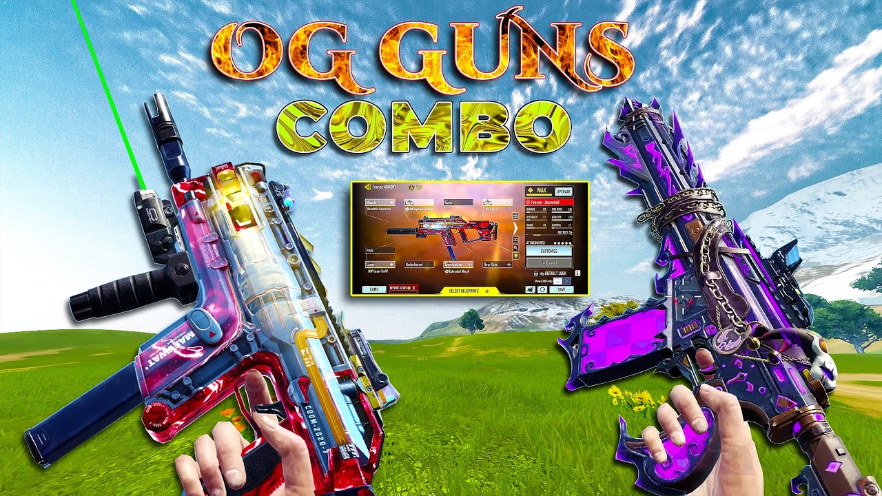 BEST OG GUNS COMBO ( FENNEC + M4 ) GUNSMITH | 27 KILLS in SOLO vs SQUAD ...