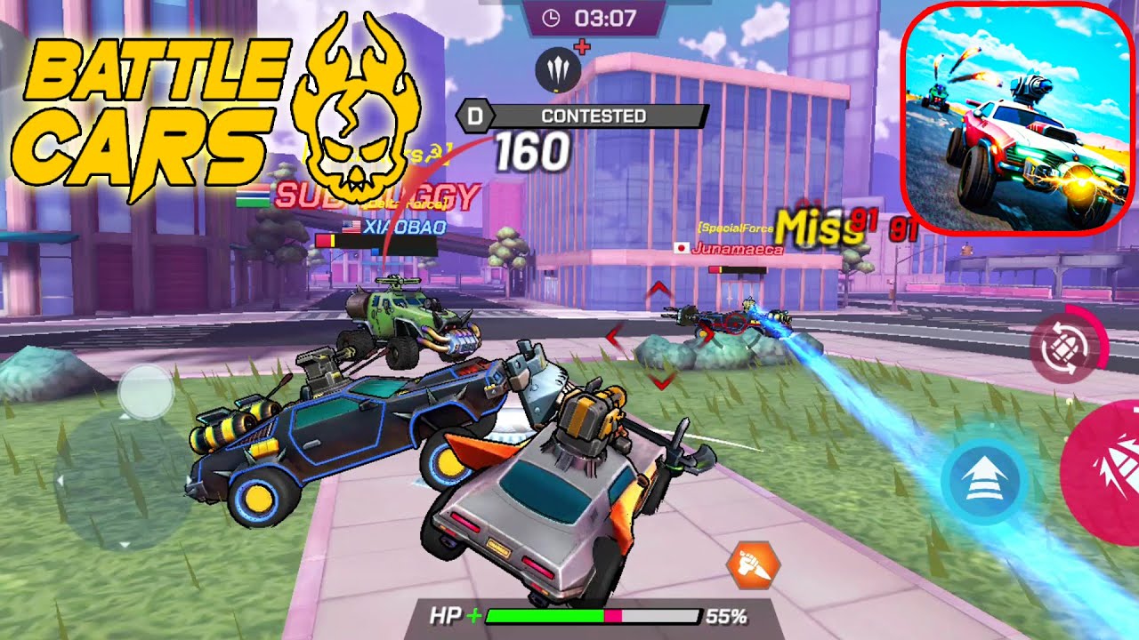 Battle Cars: Nitro PvP Shooter | Gameplay Part 22 (Android) - YouTube