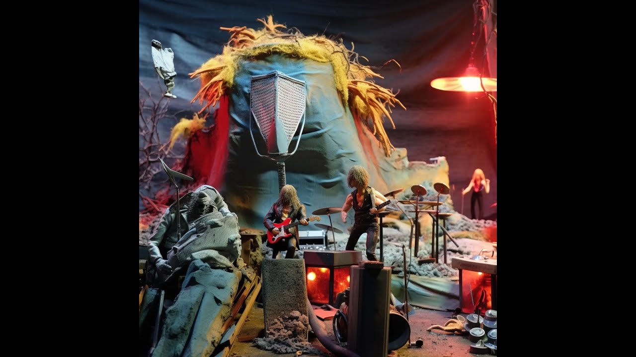 DSL SHOW 10. ( Midjourney, Horror Parrot csavargatás II., diorama ...