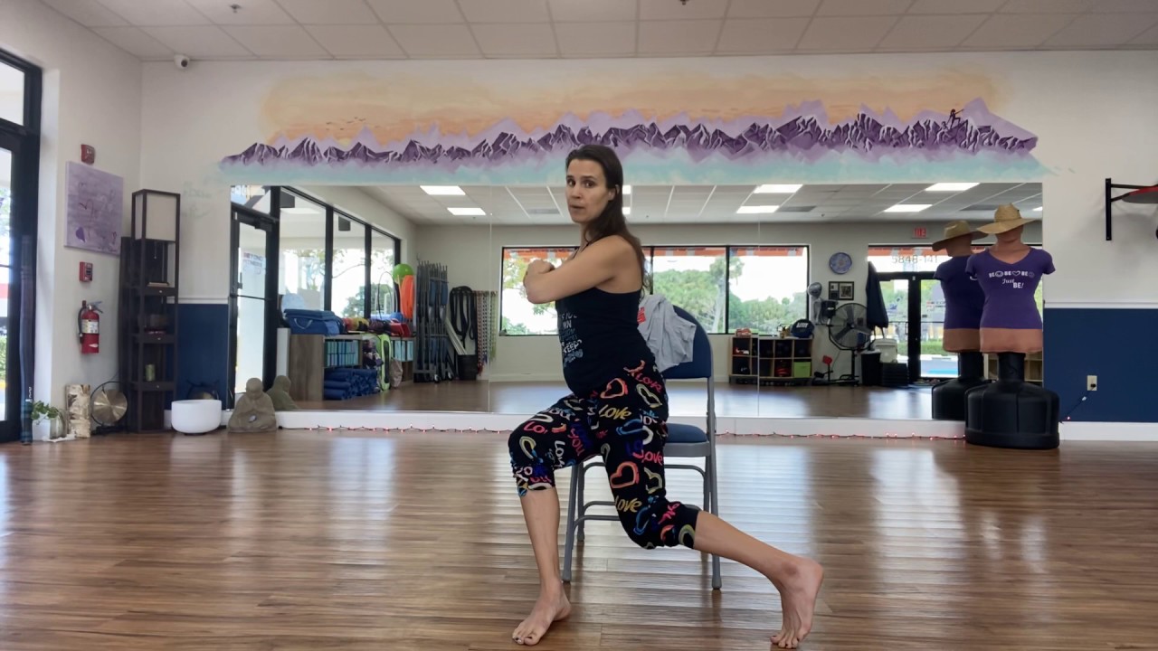 Chair yoga class for Everyone - YouTube