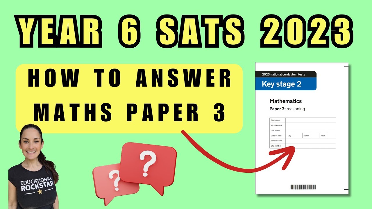 How to answer every question in the Reasoning Paper (3) of the Maths ...