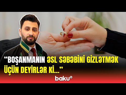 Özlərini biabır etməmək üçün... | Boşanmaların altında yatan səbəb nədir?