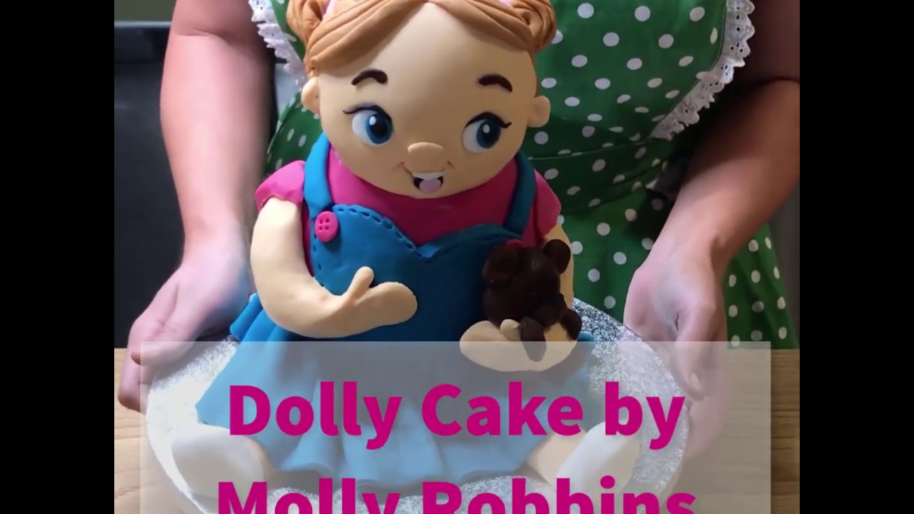Doll Cake by Molly Robbins - YouTube