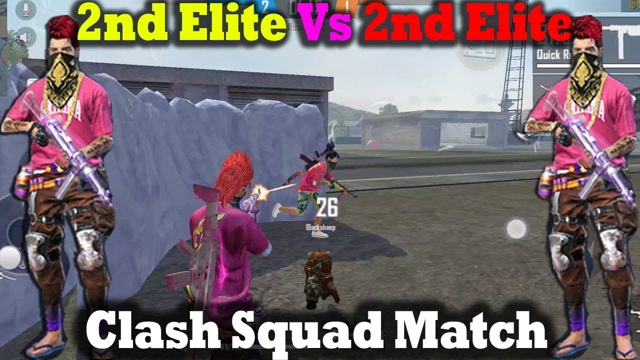 Free Fire 2nd Elite Vs 2nd Elite Clash Squad MAtch | 2 Vs 2 Gaming ...
