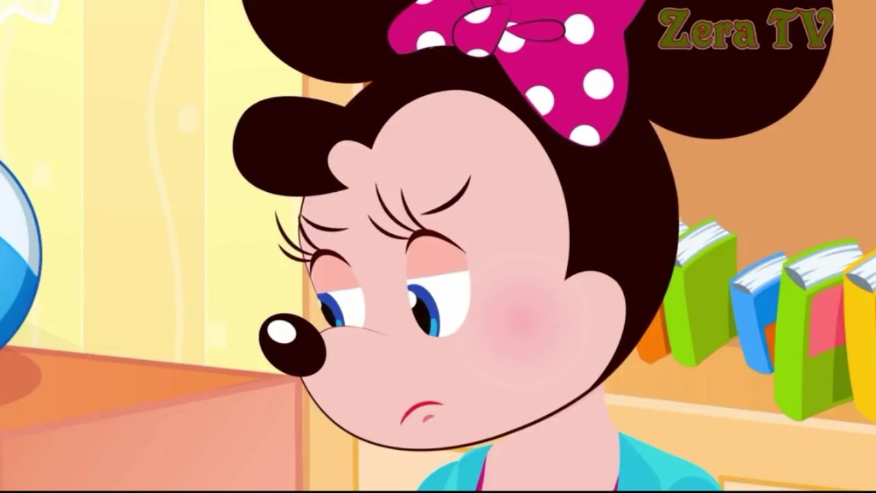Mickey mouse & Minnie Mouse kids Songs Colors Funny Story kids ZeRa TV ...