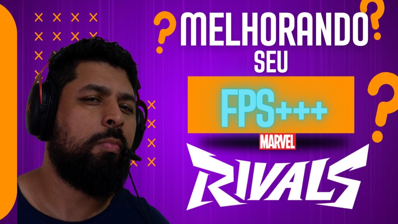 COMO AUMENTAR O FPS NO MARVEL RIVALS - YouTube