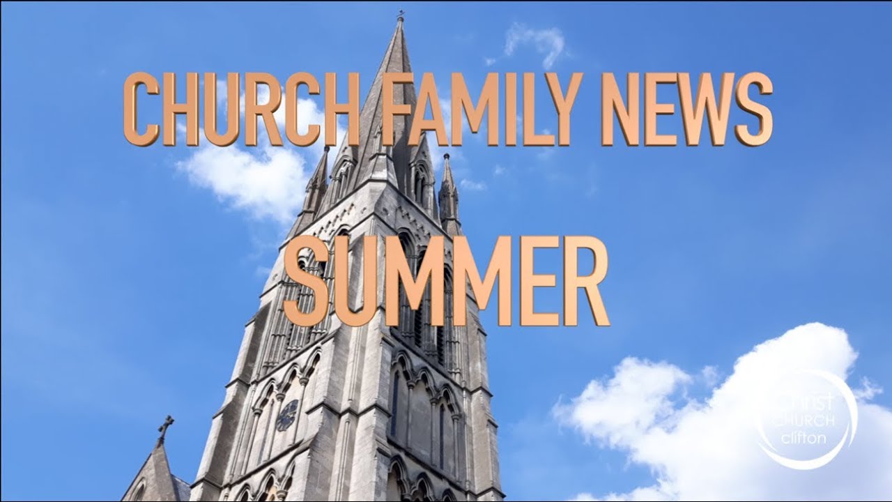 23rd June 2019 Church Family News - YouTube