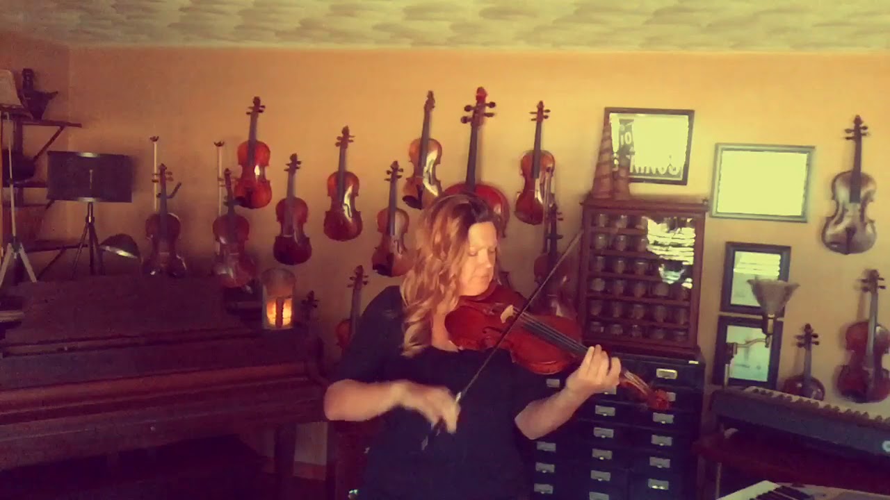 Sarah the Fiddler - Mary, Did You Know? - YouTube