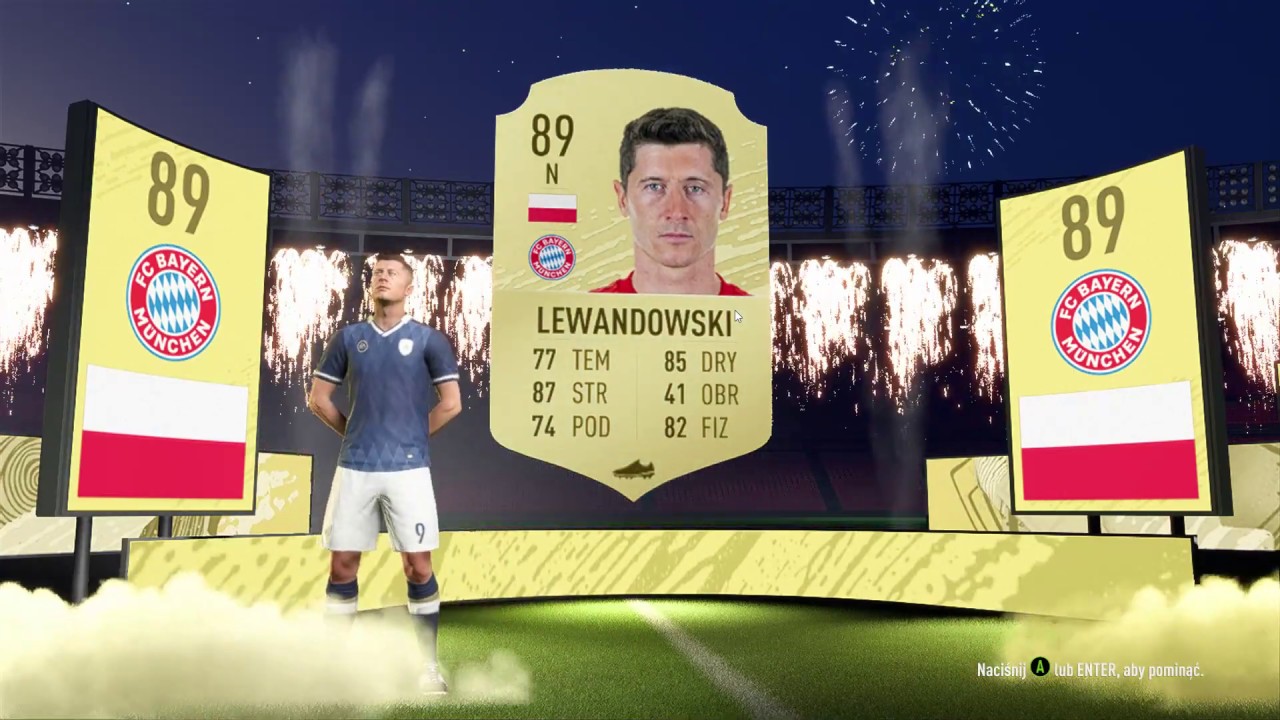 Paczka ULTIMATE za 125000 tys. - Robert Lewandowski! - FIFA 20 ...