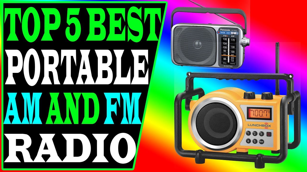 AM and FM Radio Top 5 Best Portable AM and FM Radio Review 2023 - YouTube