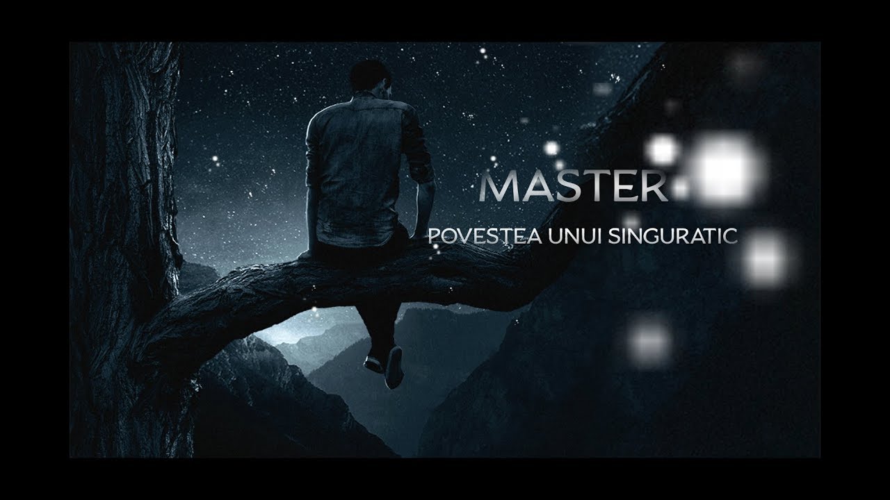 MASTER - POVESTEA UNUI SINGURATIC (Lyrics Video) - YouTube