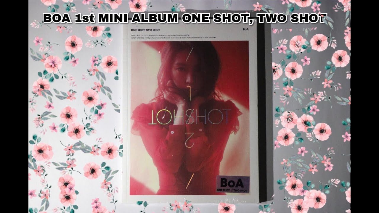 보아 BoA 1st Mini Album One Shot, Two Shot Unboxing - YouTube