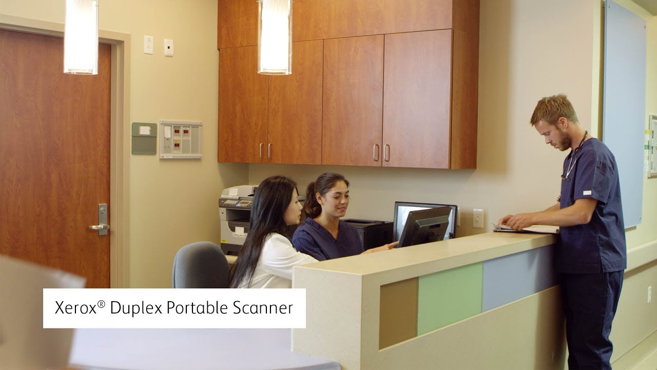 Xerox Duplex Portable Scanner Facilitates Quick and Easy Document ...