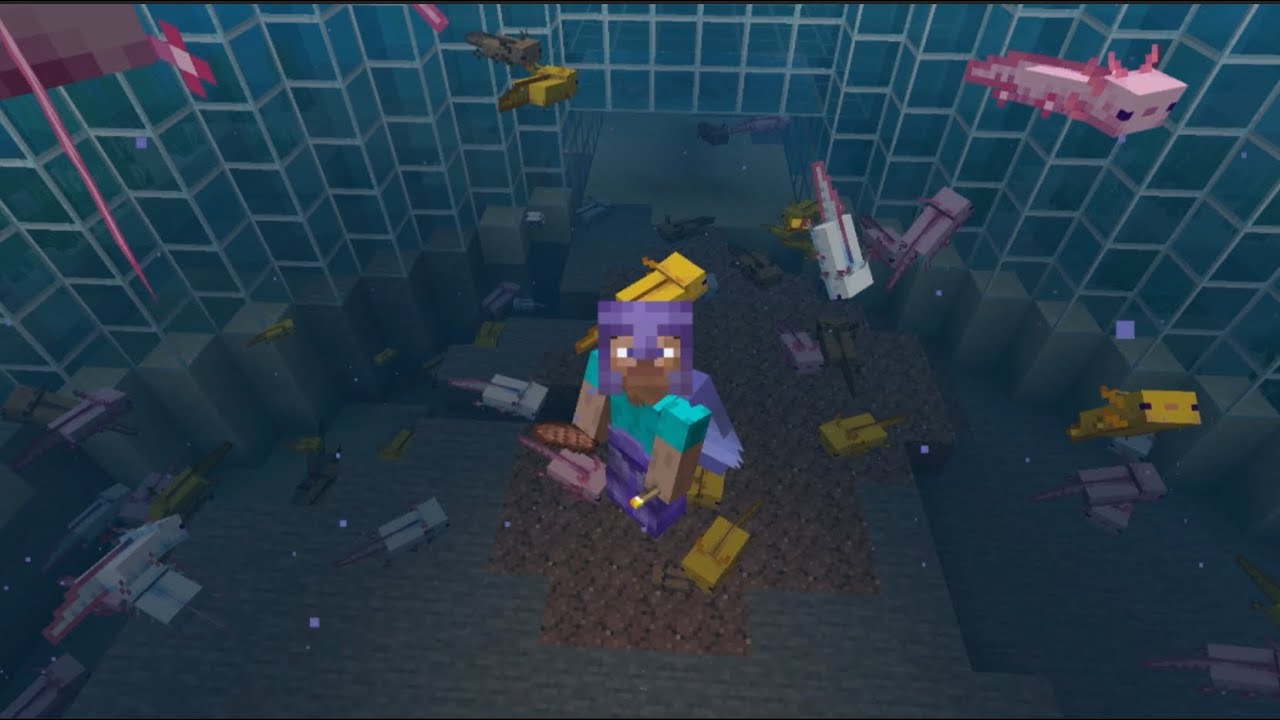 Blue axolotl hunt: part 15 - YouTube