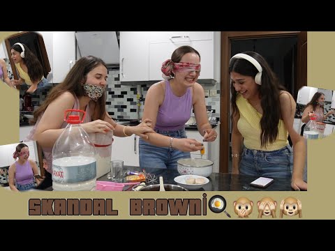 Bilmiyoruz Görmüyoruz Duymuyoruz🙊🙈🙉 SKANDAL BROWNİ | VLOG