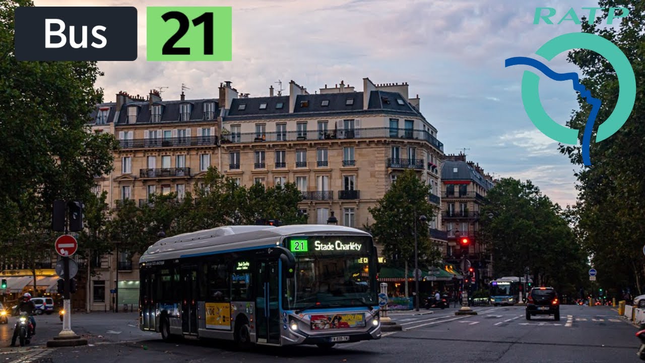 Bus 21 RATP | Paris | Stade Charléty Pte de Gentilly/Pte de Saint-Ouen ...