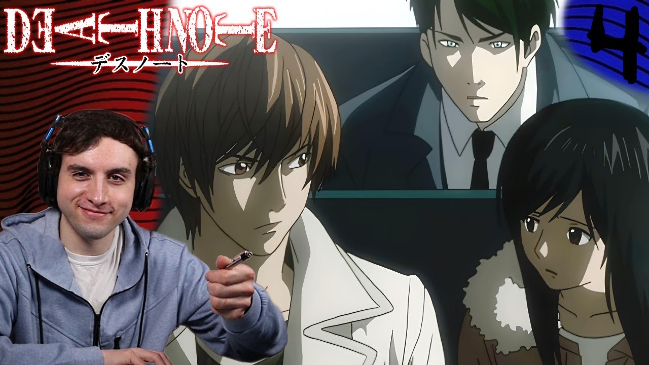 Death Note Episode 4 REACTION "Pursuit" - YouTube