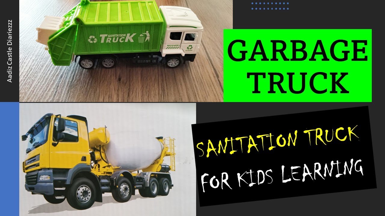 Garbage Truck for Kids | Sanitation Truck for Children | Unboxing and ...