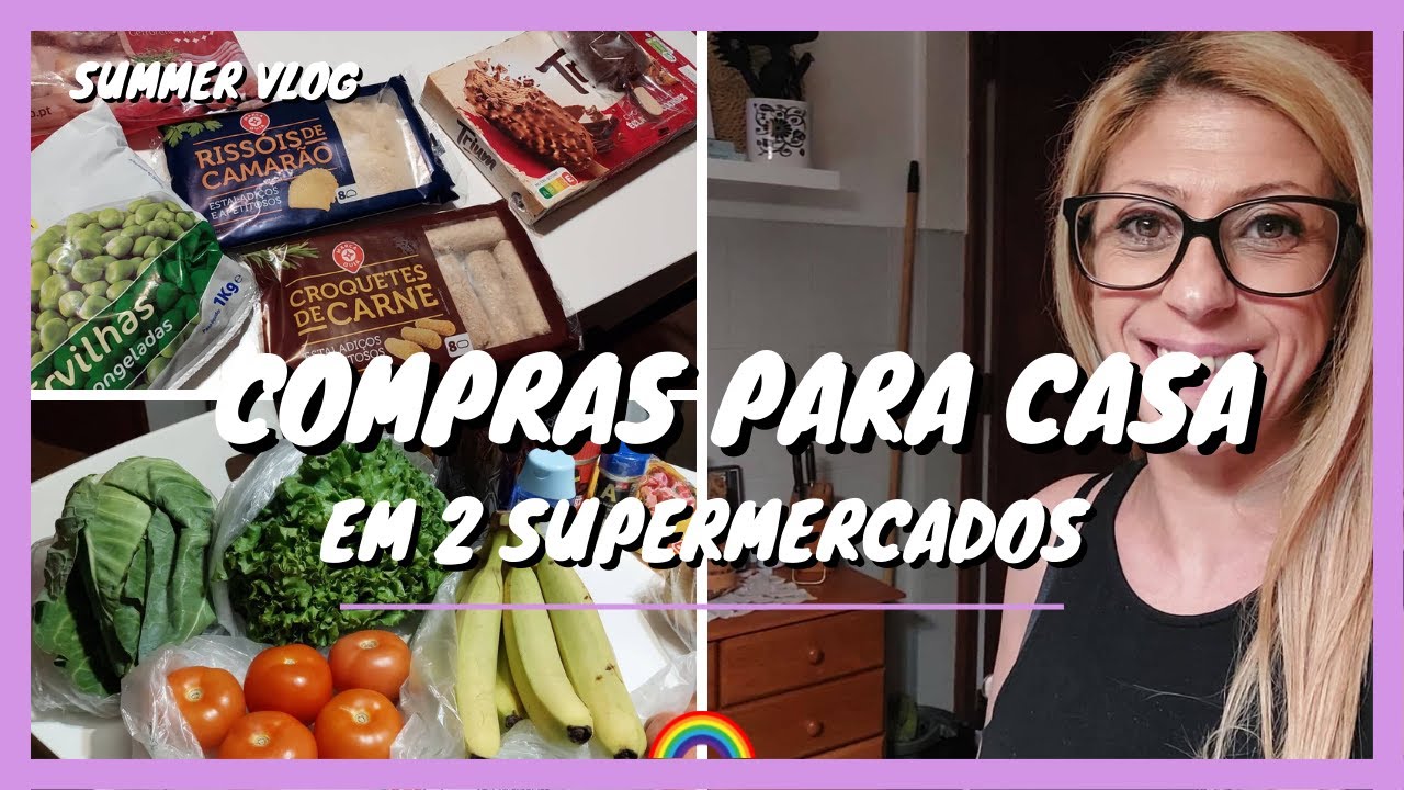 Compras para Casa de Dois Supermercados e Loja Chinesa ( E.Leclerc ...