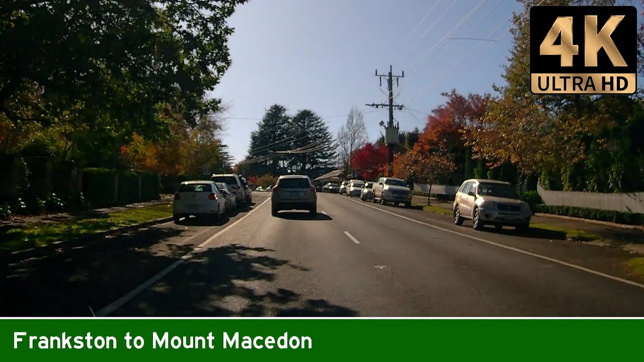 [AUS] Driving from FRANKSTON to MOUNT MACEDON (Real-Time Long Drive ...