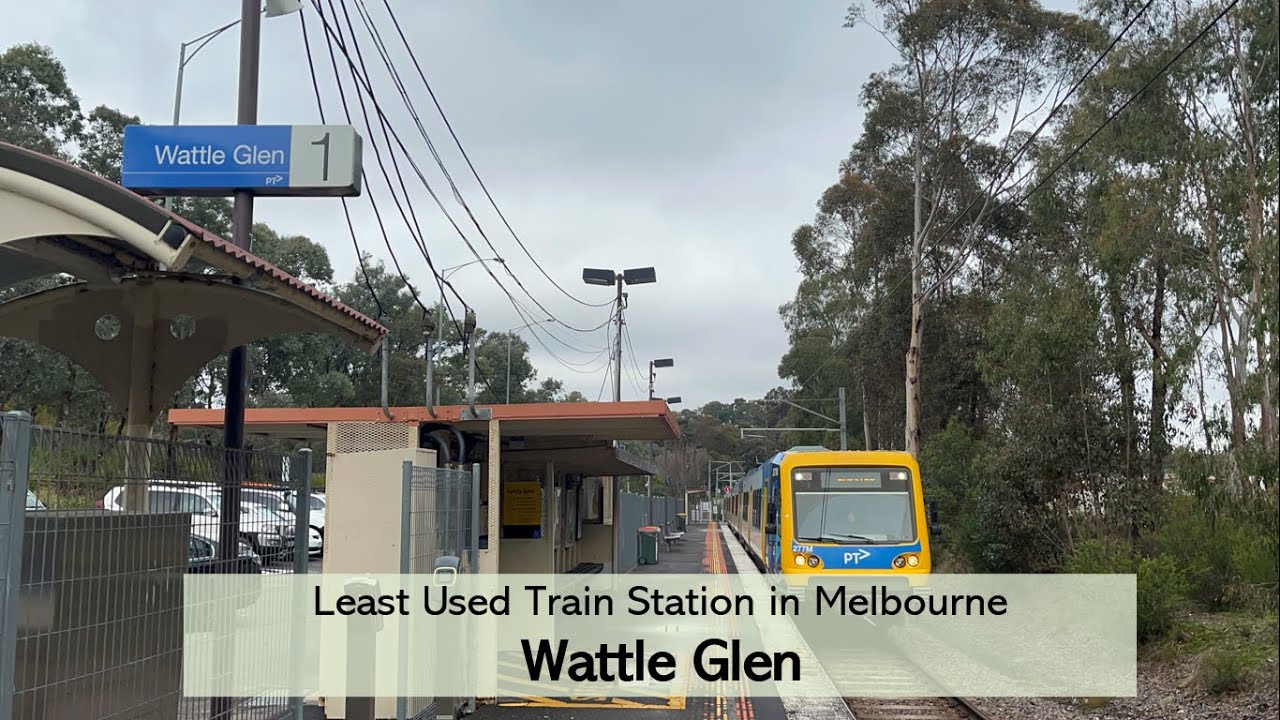Wattle Glen - The least Used Station in Melbourne/Hurstbridge line ...