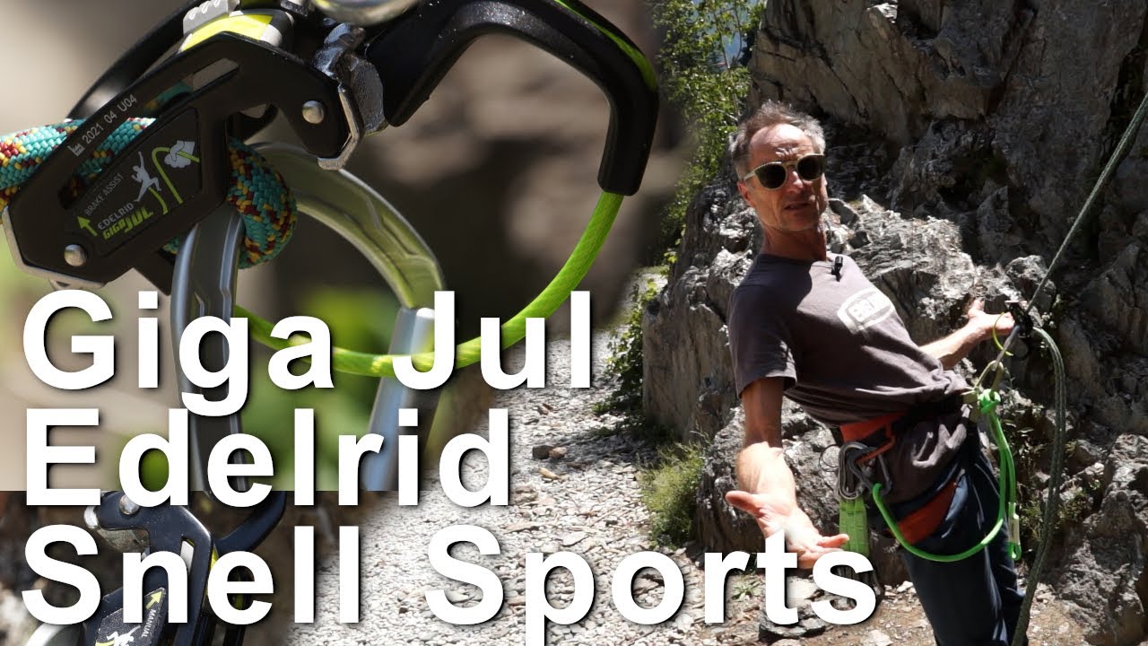 Giga Jul tubes autobloquants Edelrid Snell Sports Chamonix Mont-Blanc ...