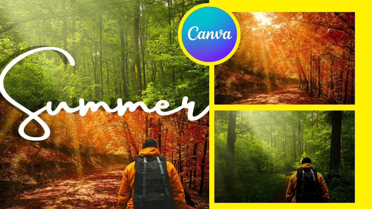 How to create Typography Art Design with canva | canva tutorial - YouTube