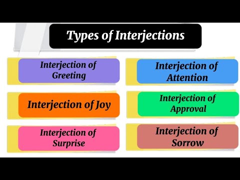 Understanding types of Interjections: Using Words to Convey Emotions ...